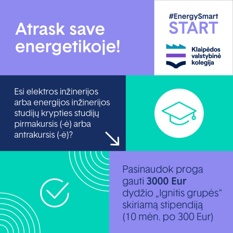 30 000 Eur stipendijoms KVK Elektros ir automatikos inžinerijos ...